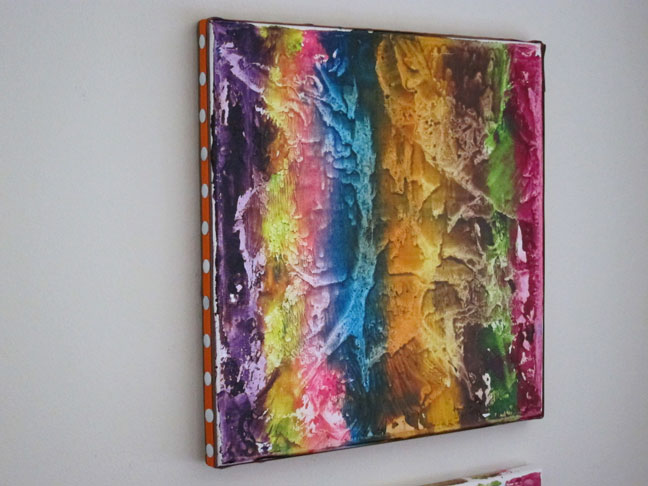 Crayon Avant Garde Art | Fun Family Crafts