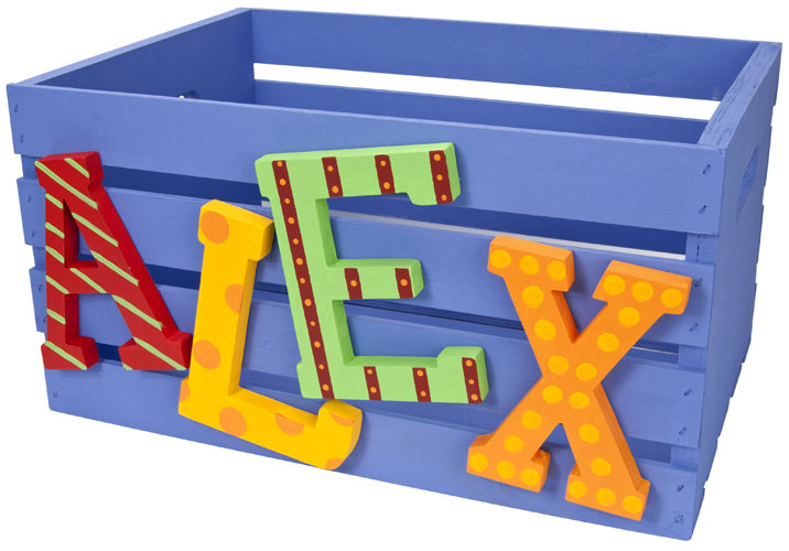 Personalized Supply Crate | Fun Family Crafts