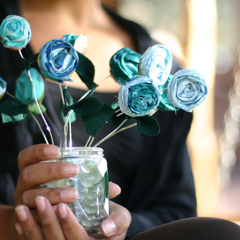 Fabric Flower Bouquet | Fun Family Crafts