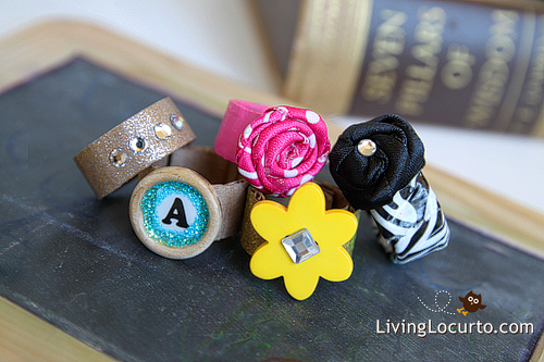 Cardboard Fashion Rings | Fun Family Crafts