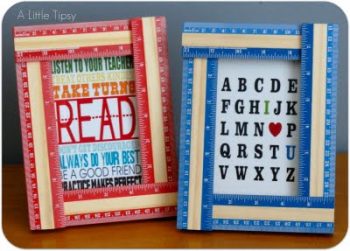 Ruler Frame | Fun Family Crafts