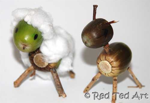 Acorn Animals | Fun Family Crafts