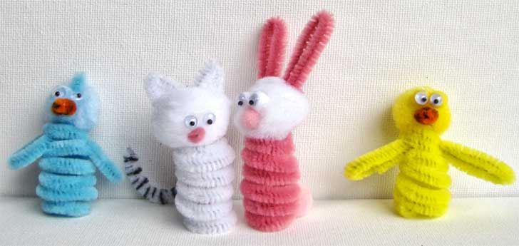 Easter Finger Puppets | Fun Family Crafts