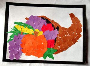 Mosaic Cornucopia | Fun Family Crafts