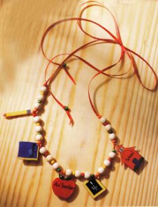 School Bead Necklace | Fun Family Crafts