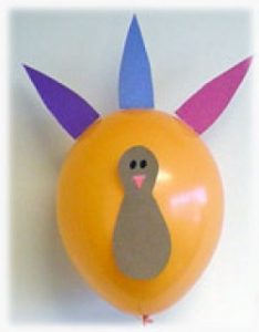 Thanksgiving Turkey Balloons | Fun Family Crafts