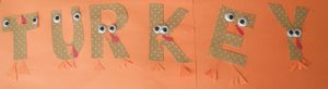 Paper Turkey Letters | Fun Family Crafts