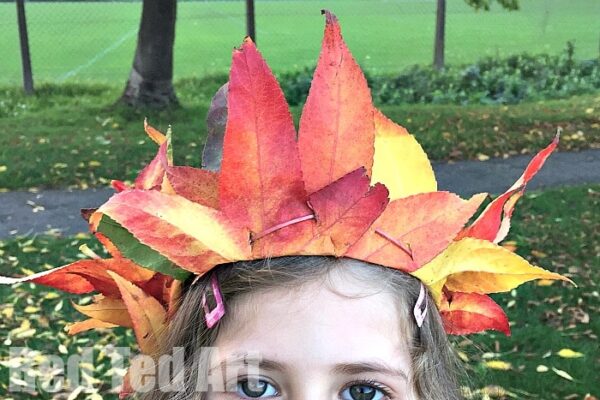 Leaf Crown | Fun Family Crafts