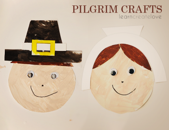 Pilgrim Faces | Fun Family Crafts