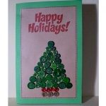 Button Christmas Tree Card | Fun Family Crafts