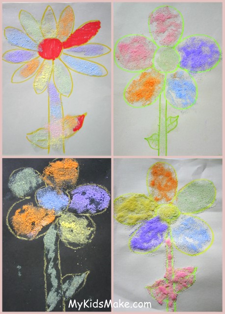 Salt Art | Fun Family Crafts