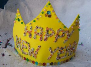 New Year Crown | Fun Family Crafts
