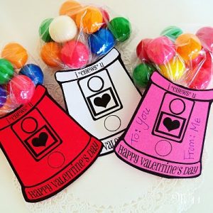 Gumball Machine Valentines | Fun Family Crafts
