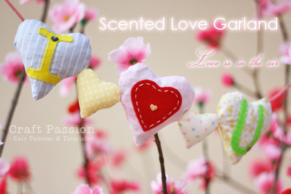 Scented Love Garland | Fun Family Crafts