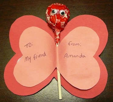 Valentine Lollipop Cards Printable