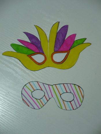 Mask Matching Game | Fun Family Crafts