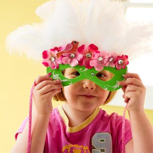 Fancy Foam Masks | Fun Family Crafts