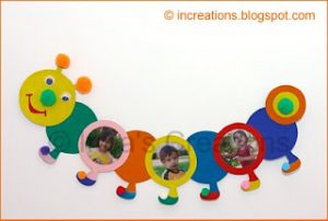 Caterpillar Picture Frame | Fun Family Crafts