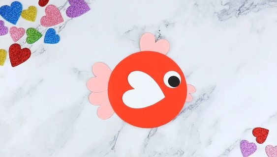 Heart Fish | Fun Family Crafts