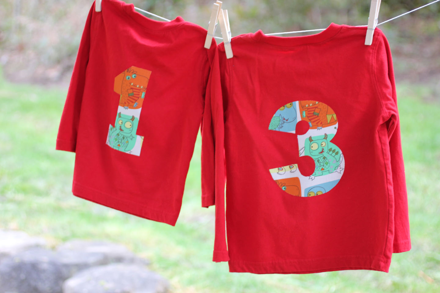 No-Sew Birthday Number Shirt | Fun Family Crafts