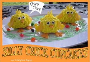 Silly Chick Cupcakes | Fun Family Crafts
