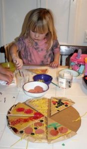 Cardboard Pizza | Fun Family Crafts