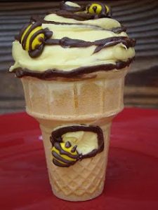 Busy Beehive Cupcake Cones | Fun Family Crafts