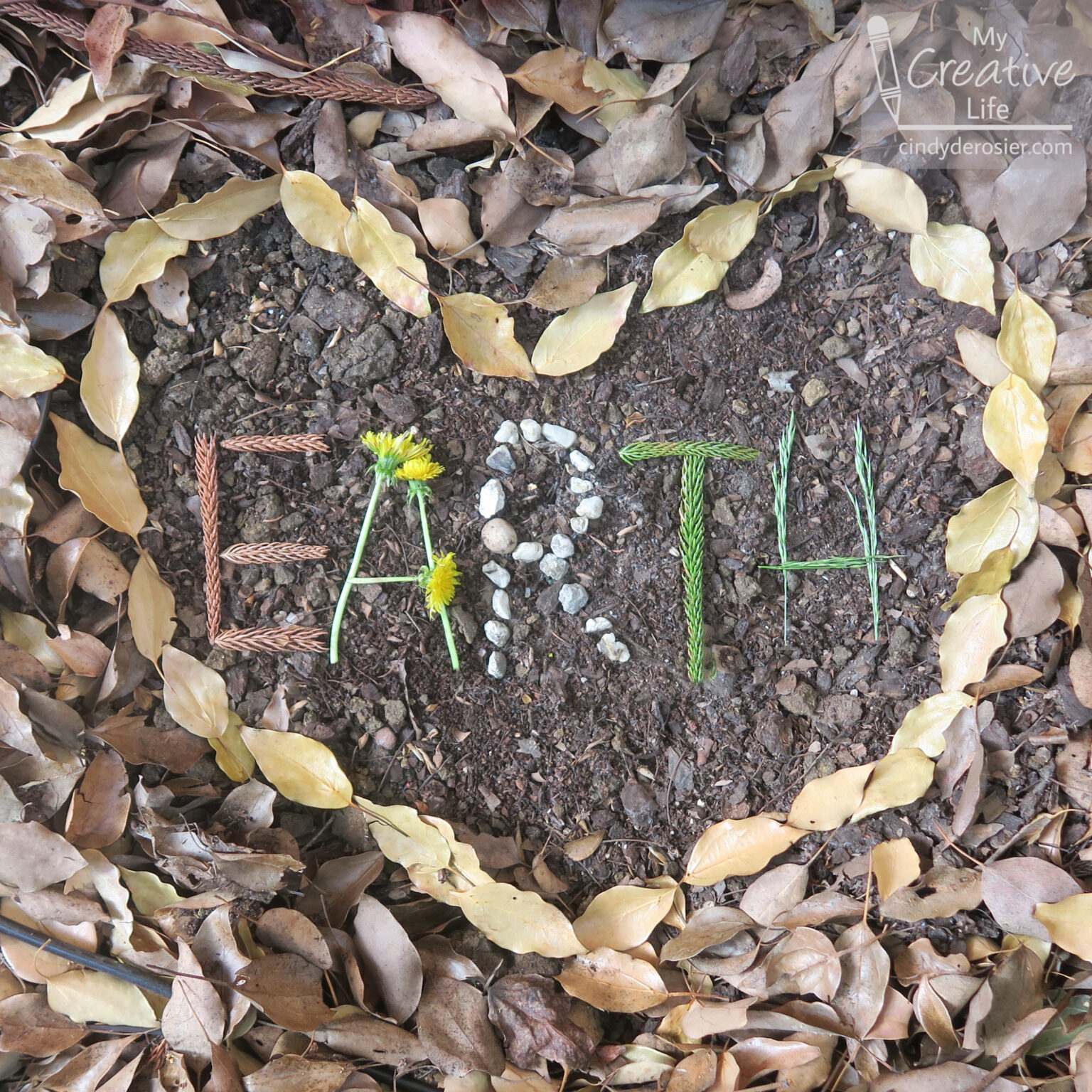 Earth Day Nature Collage | Fun Family Crafts