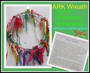 Acts of Random Kindness Wreath | Fun Family Crafts