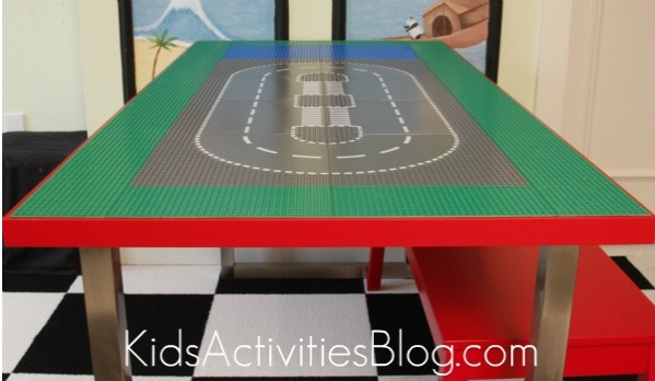 Lego Table for Big Kids | Fun Family Crafts