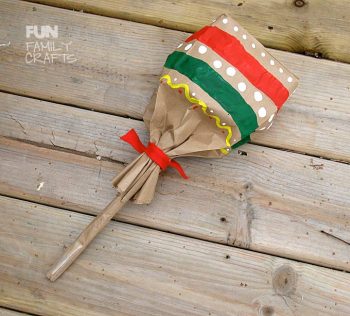 Paper Bag Maracas for Kids | Fun Family Crafts