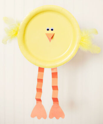 Paper Plate Chick | Fun Family Crafts