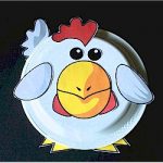 Paper Plate Rooster | Fun Family Crafts