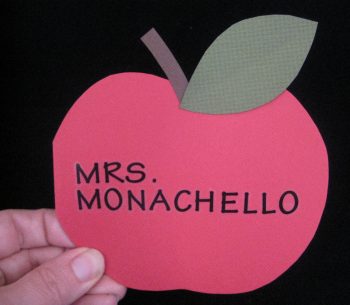 Apple-Shaped Card | Fun Family Crafts