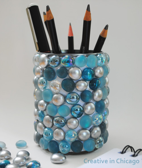 Bling Pencil Pot | Fun Family Crafts