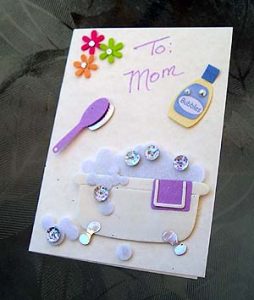 Mother’s Day Pamper Card | Fun Family Crafts