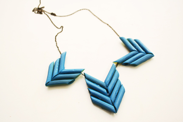 Penne Statement Necklace | Fun Family Crafts