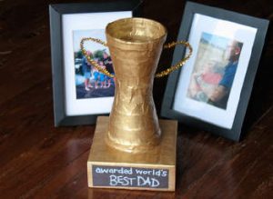 World's Best Dad Trophy | Fun Family Crafts