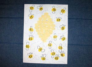 Fingerprint Busy Bees | Fun Family Crafts