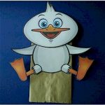 Paper Bag Duck Puppet | Fun Family Crafts