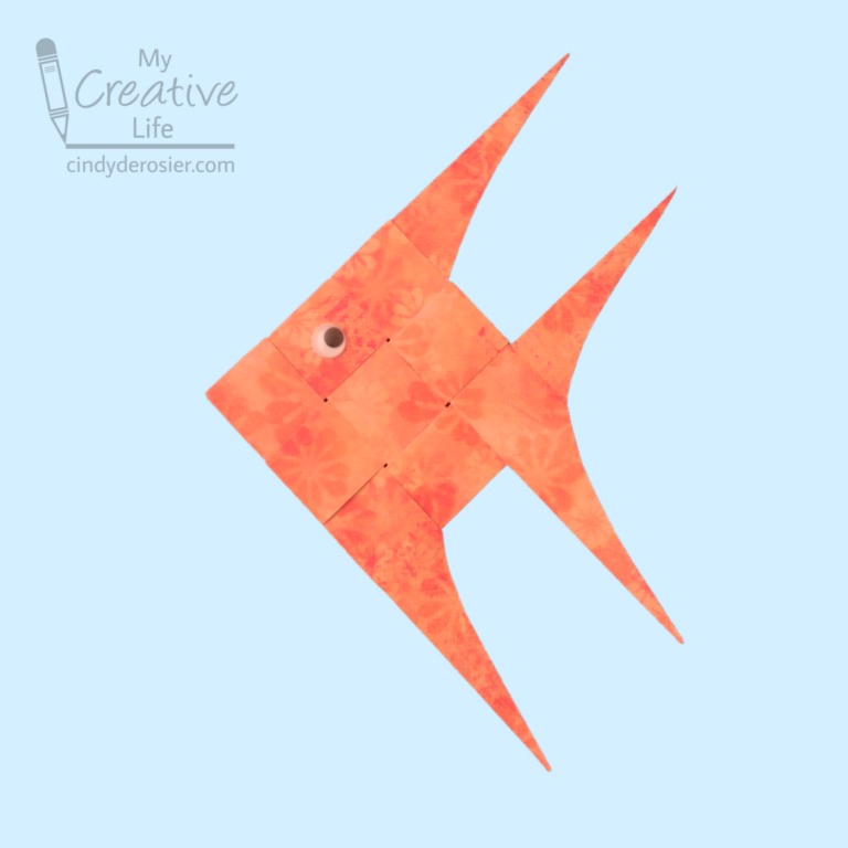 Woven Paper Fish | Fun Family Crafts