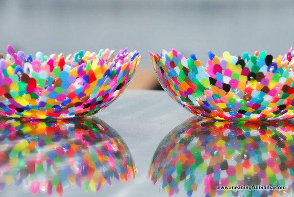 Perler Bead Bowl | Fun Family Crafts