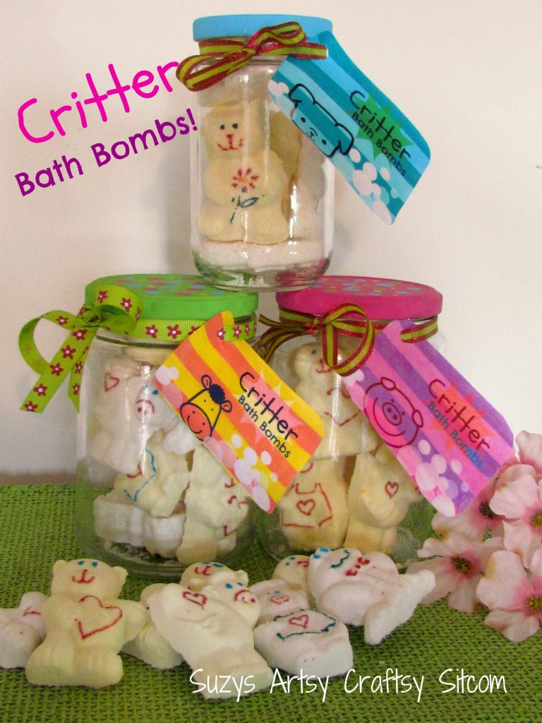 Critter Bath Bombs | Fun Family Crafts