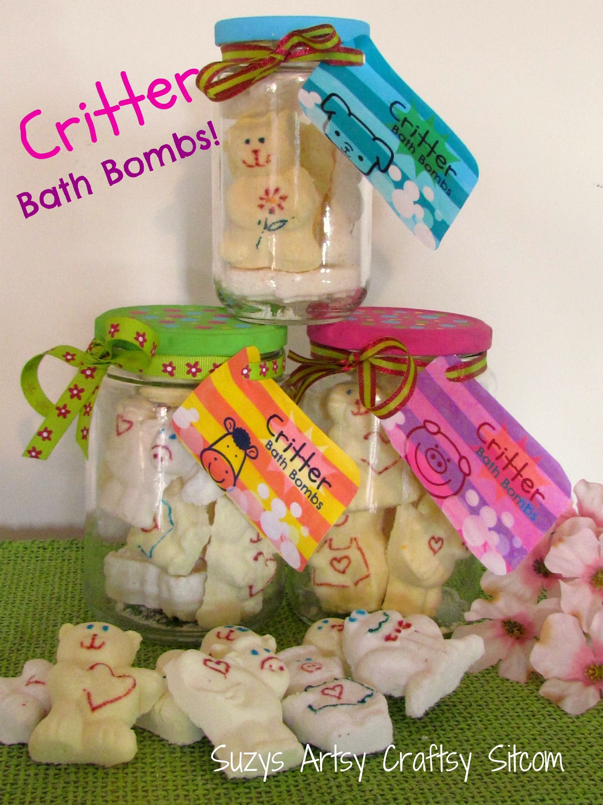 Critter Bath Bombs | Fun Family Crafts
