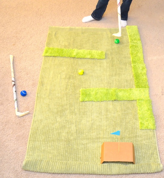 Carpet Golf | Fun Family Crafts
