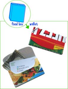 Food Box Wallet | Fun Family Crafts