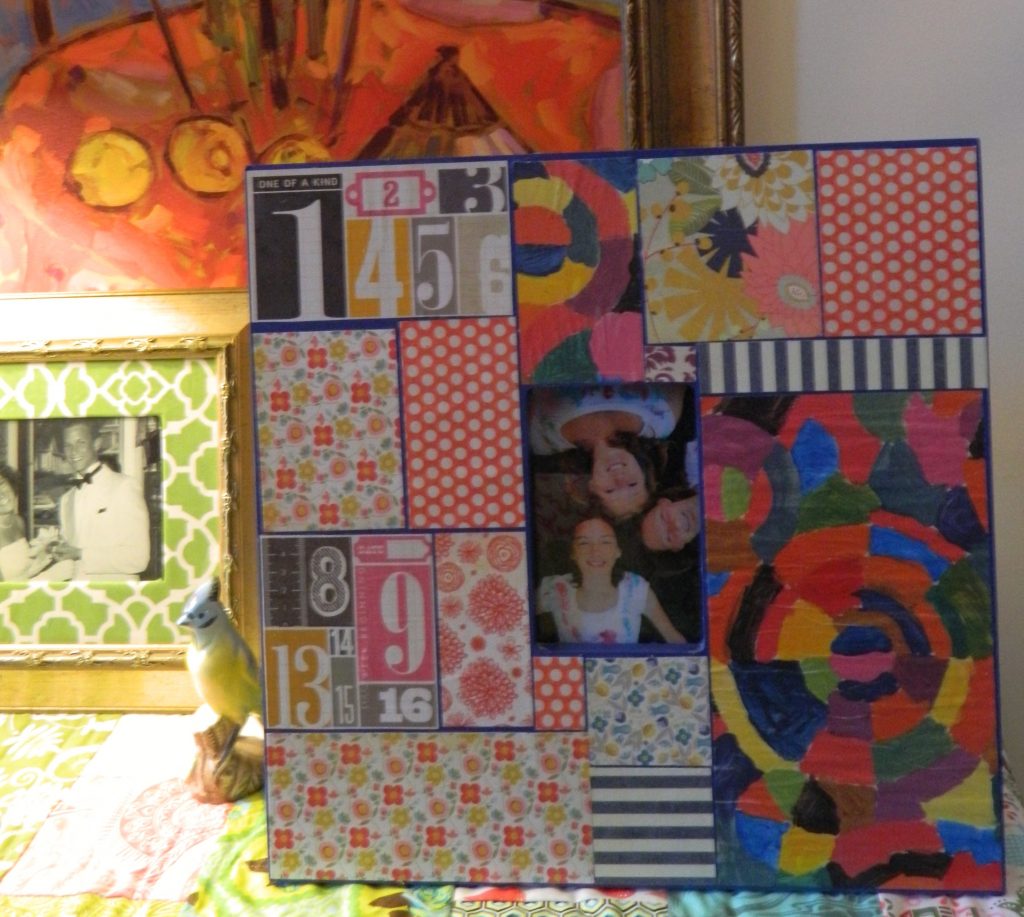 Decoupage Picture Frame | Fun Family Crafts