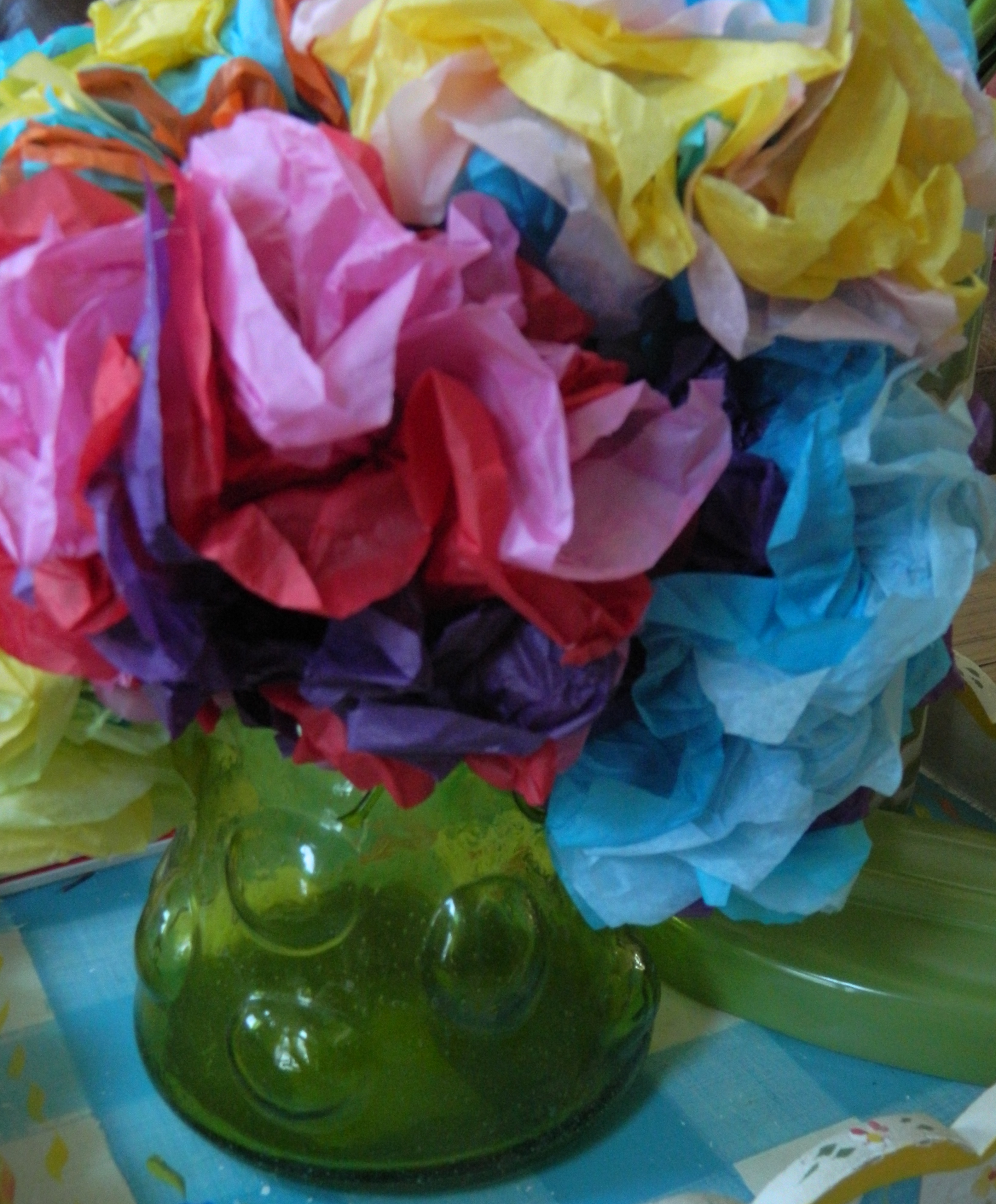 Tissue Paper Flowers | Fun Family Crafts