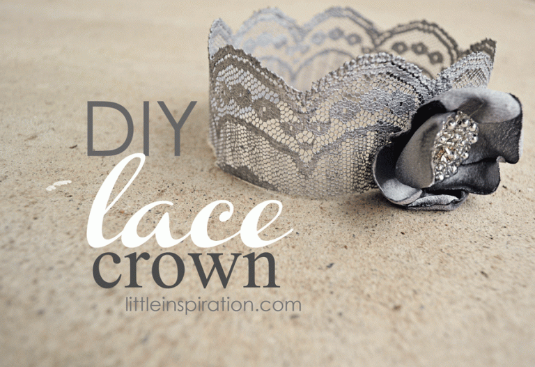 Lace Crown | Fun Family Crafts