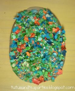 Colored Eggshell Art | Fun Family Crafts